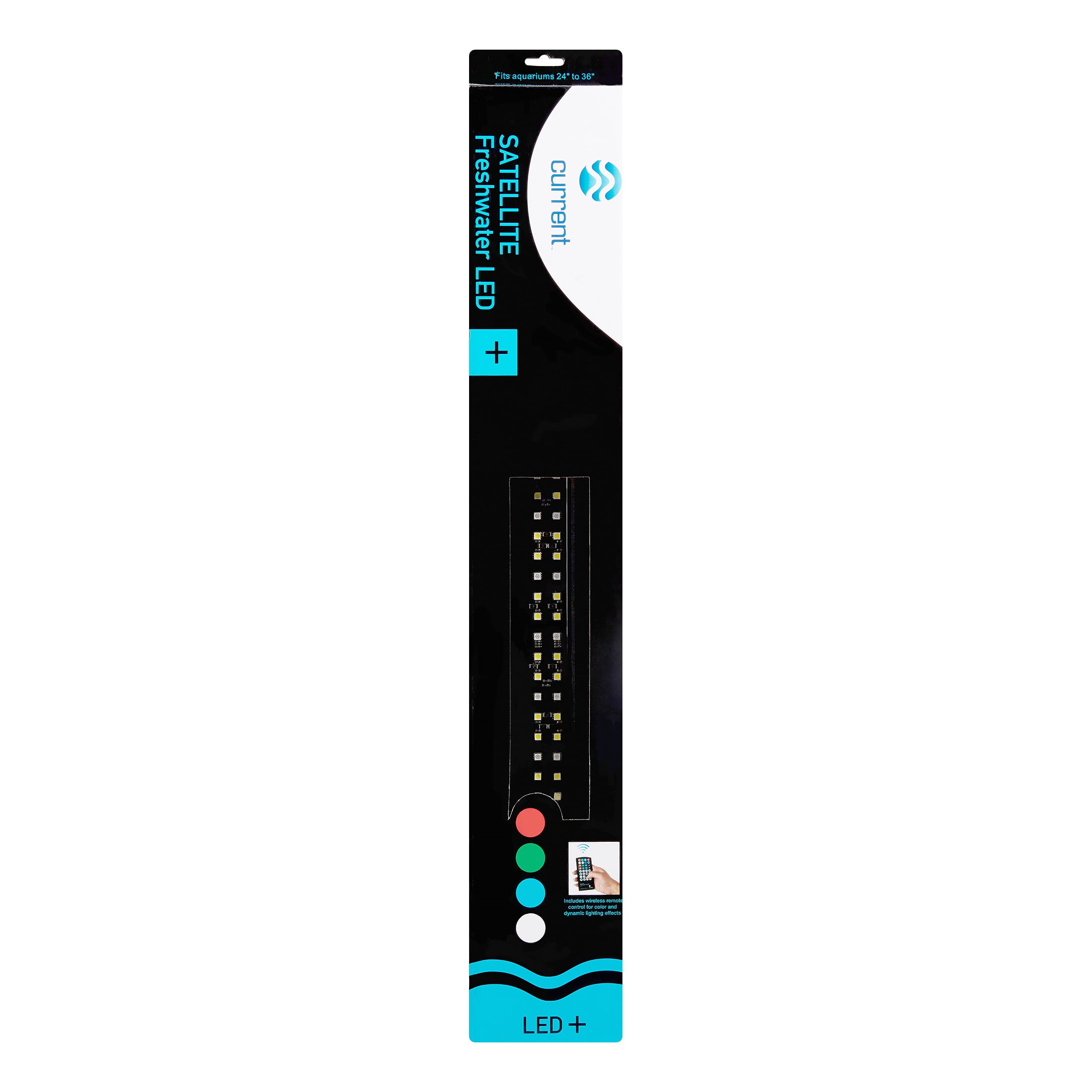 Current USA Satellite Freshwater Aquarium LED light, 24"-36" - Walmart.com