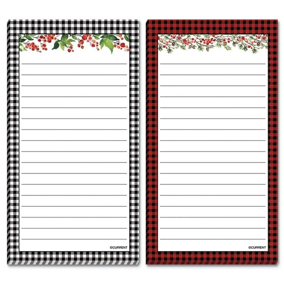 Current Winter Berries Magnetic Christmas Holiday Notepad Set – 2 Memo ...