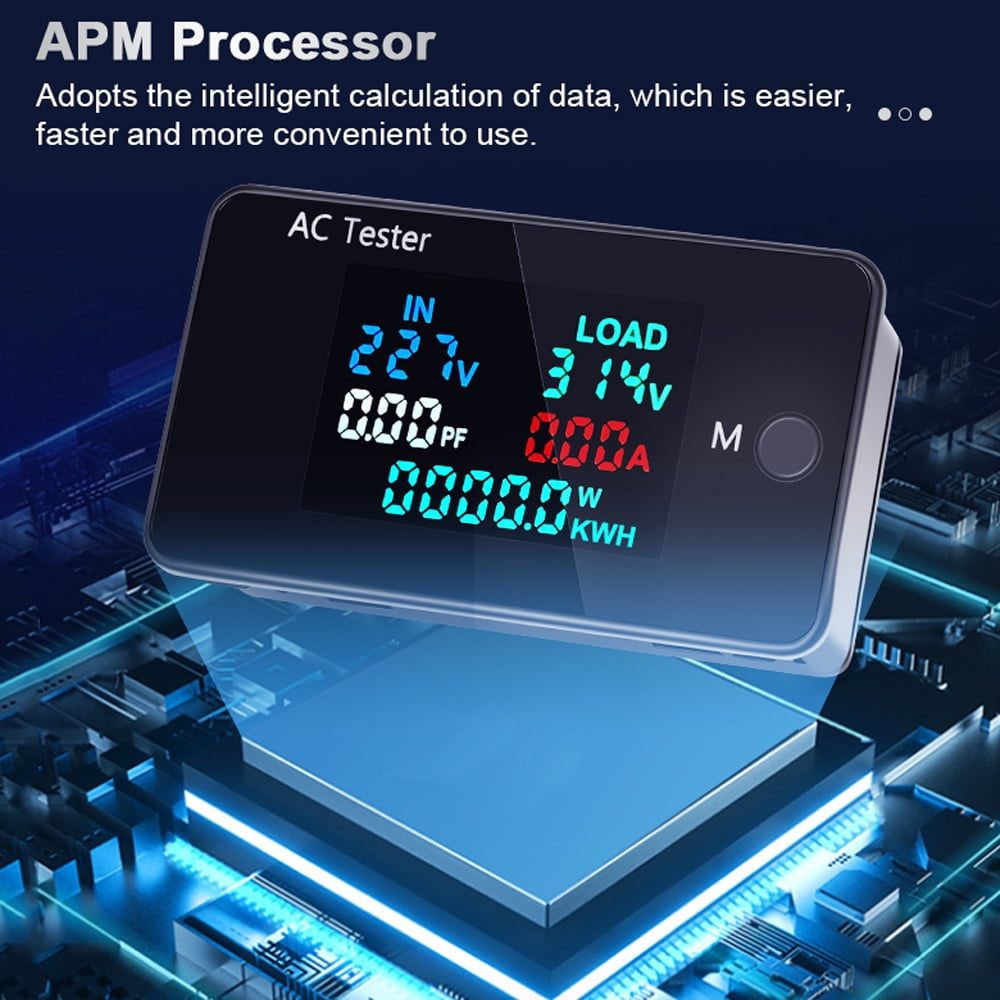 Current measuring instrument,Test Meter Consumption 0-100a Ammeter ...