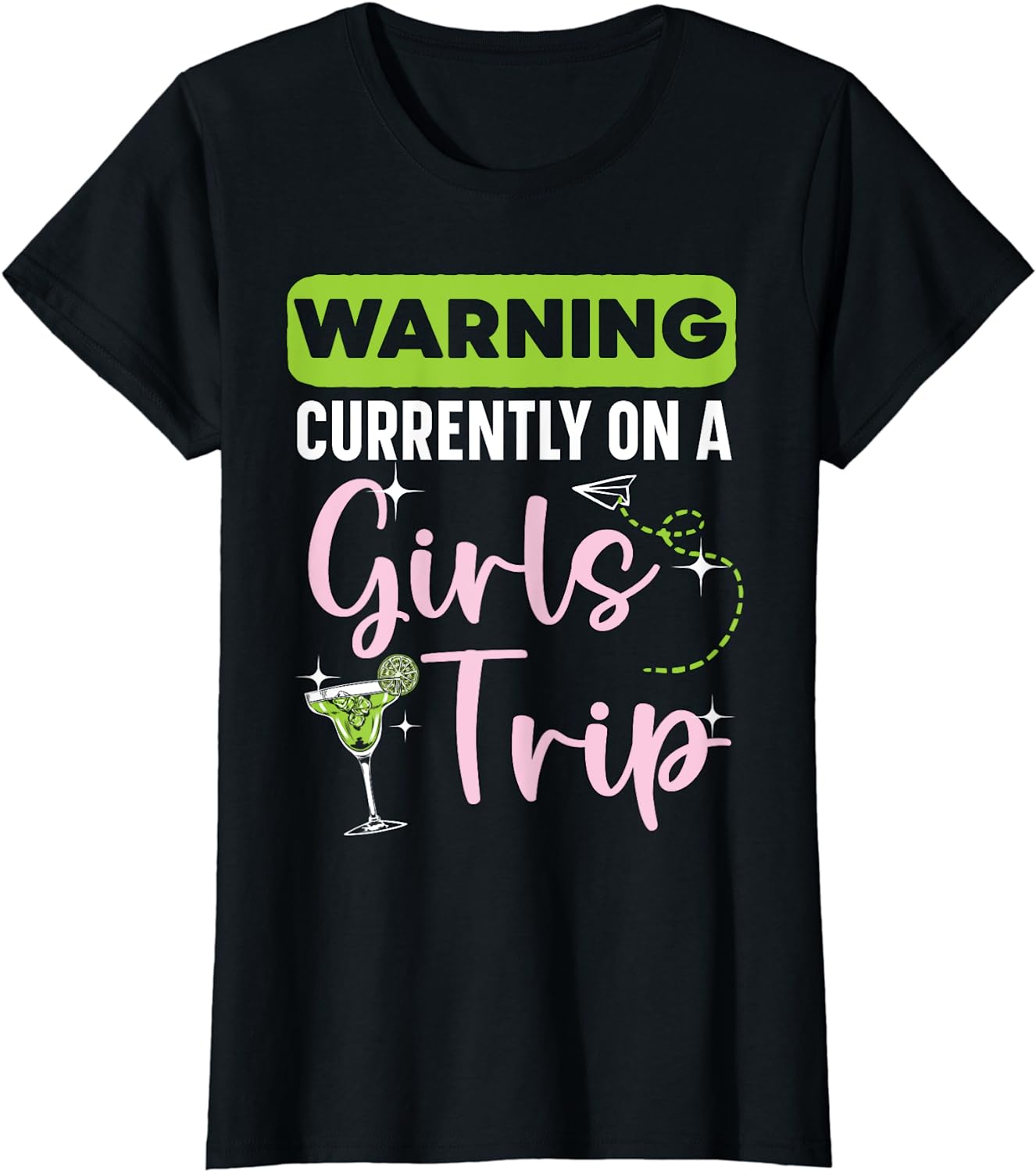 Currently On A Girls Trip Travel Traveler Summer Getaway T-Shirt ...