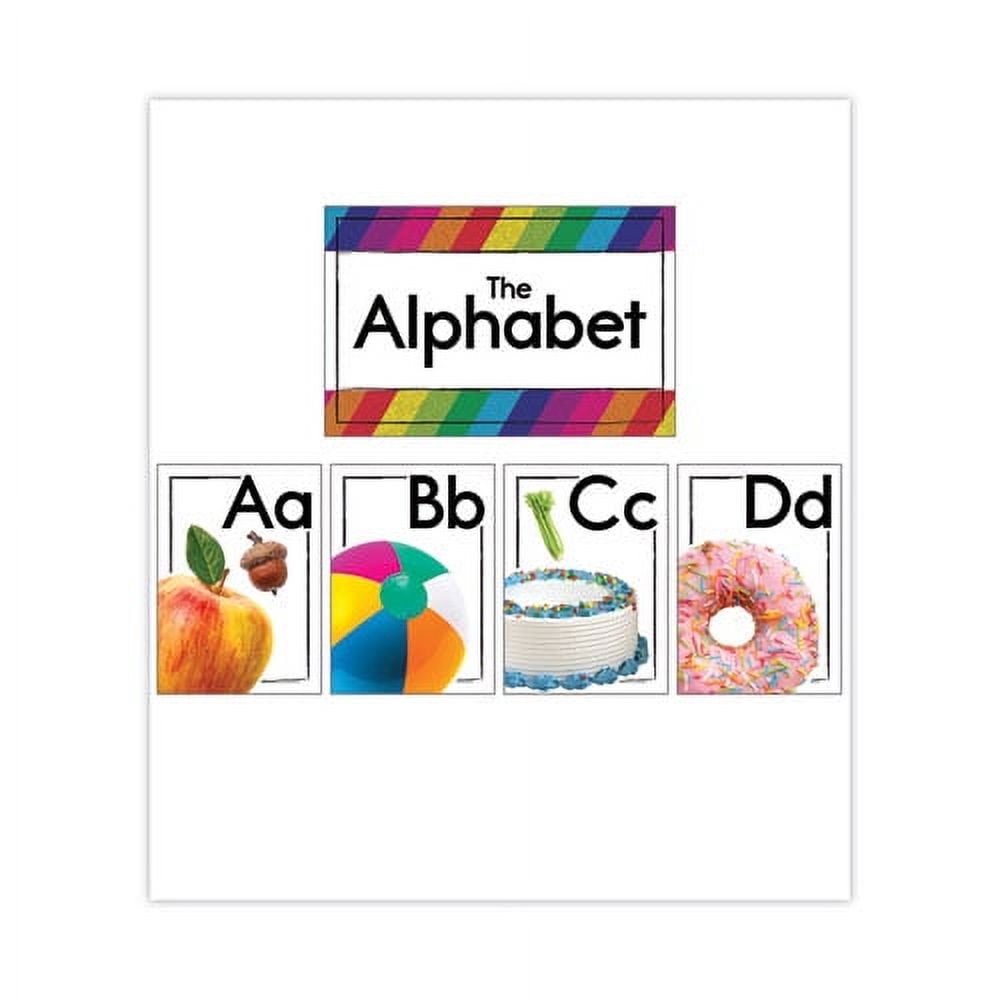 Curriculum Bulletin Board Set. Alphabet, 27 Pieces | Bundle of 10 Each ...