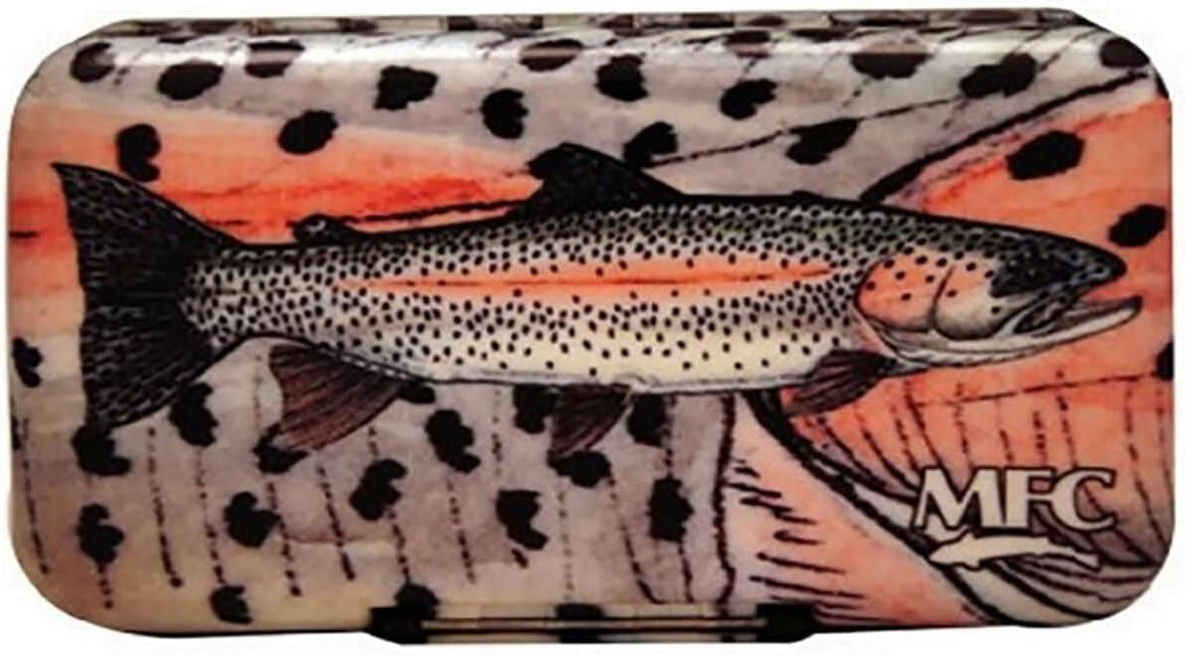 Currier Plastic Fly Box, Rainbow Trout - Walmart.com