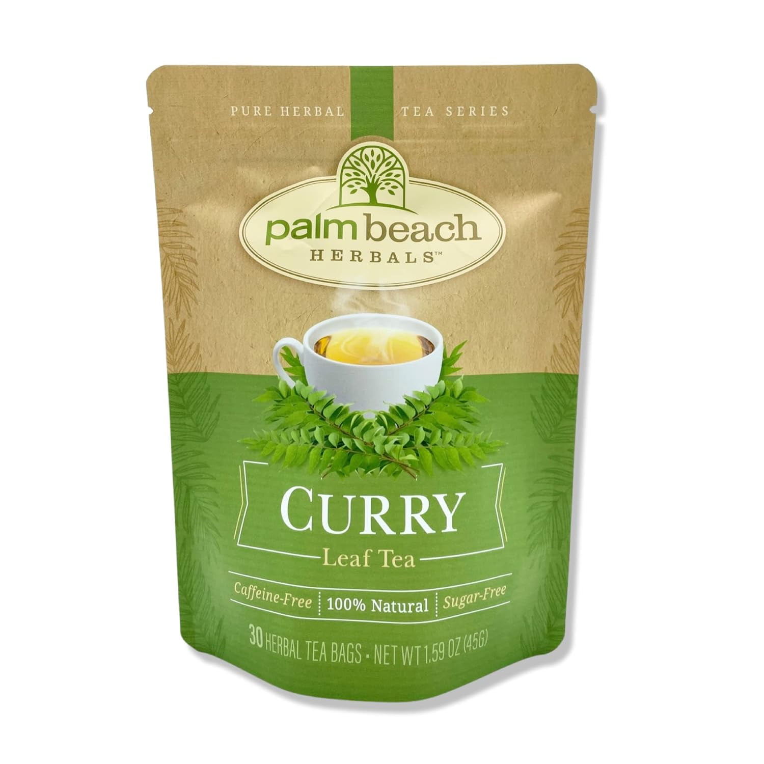 Curry Leaf Tea Pure Tea Series, 30ct - Walmart.com