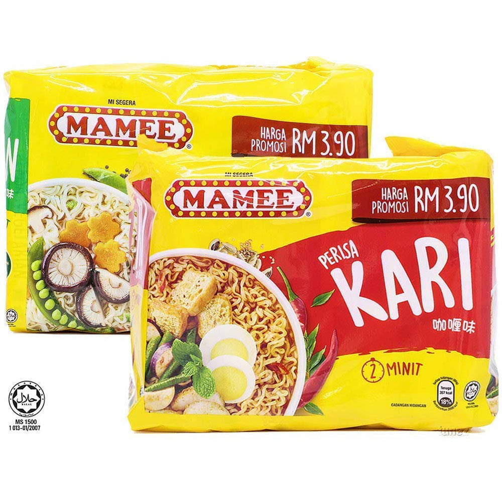 Curry Vegetarian Flavour Flavor Instant Noodles Halal Food Snacks Kari ...