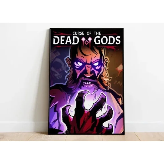 Curse Of The Dead Gods Poster Print Gaming Poster Room Decor Wall Decor ...