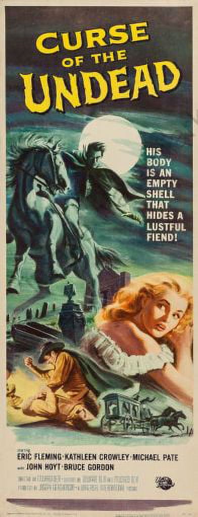 Curse Of The Undead 14Inx36In Insert Movie Poster Multi-Color Square ...