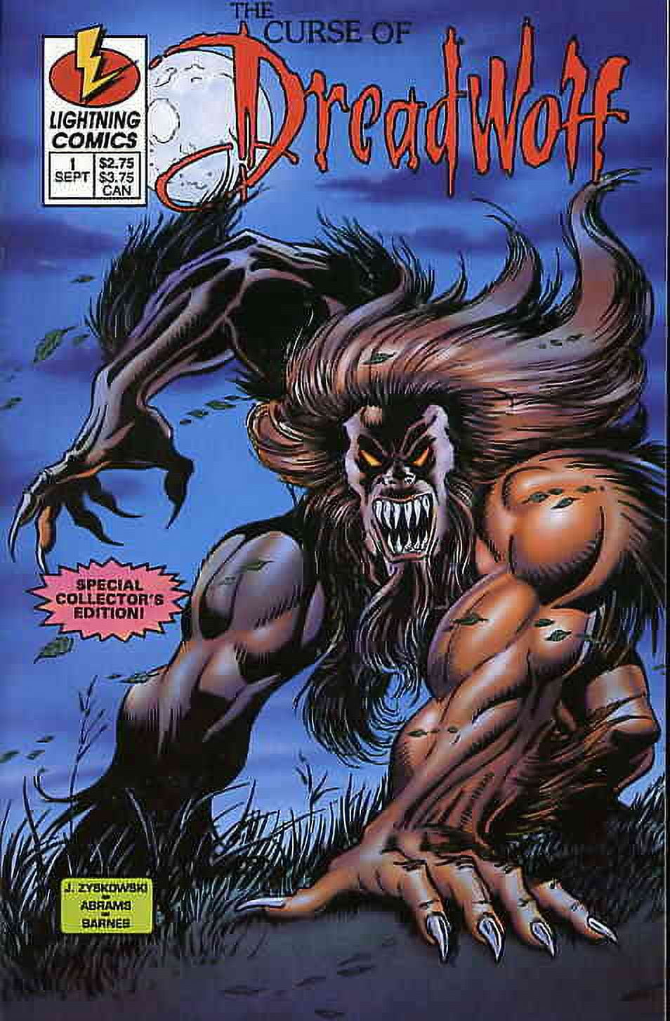 Curse of Dreadwolf #1 VF ; Lightning Comic Book - Walmart.com
