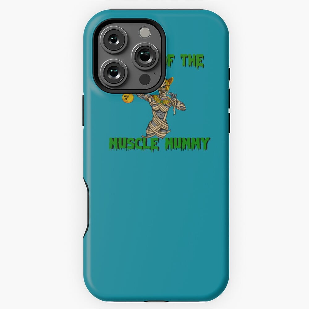 Curse of the Muscle Mummy Phone Case for iPhone 16 15 14 13 12 11 Pro ...