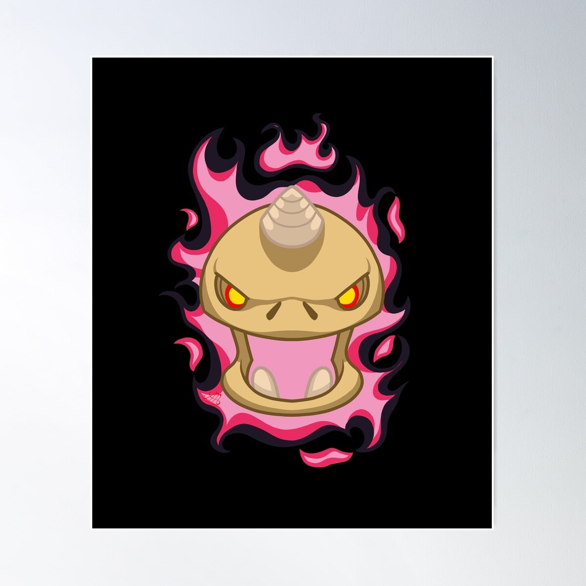 Cursed Bokoblin Poster Wall Art, Modern Wall Decor For Living Room ...