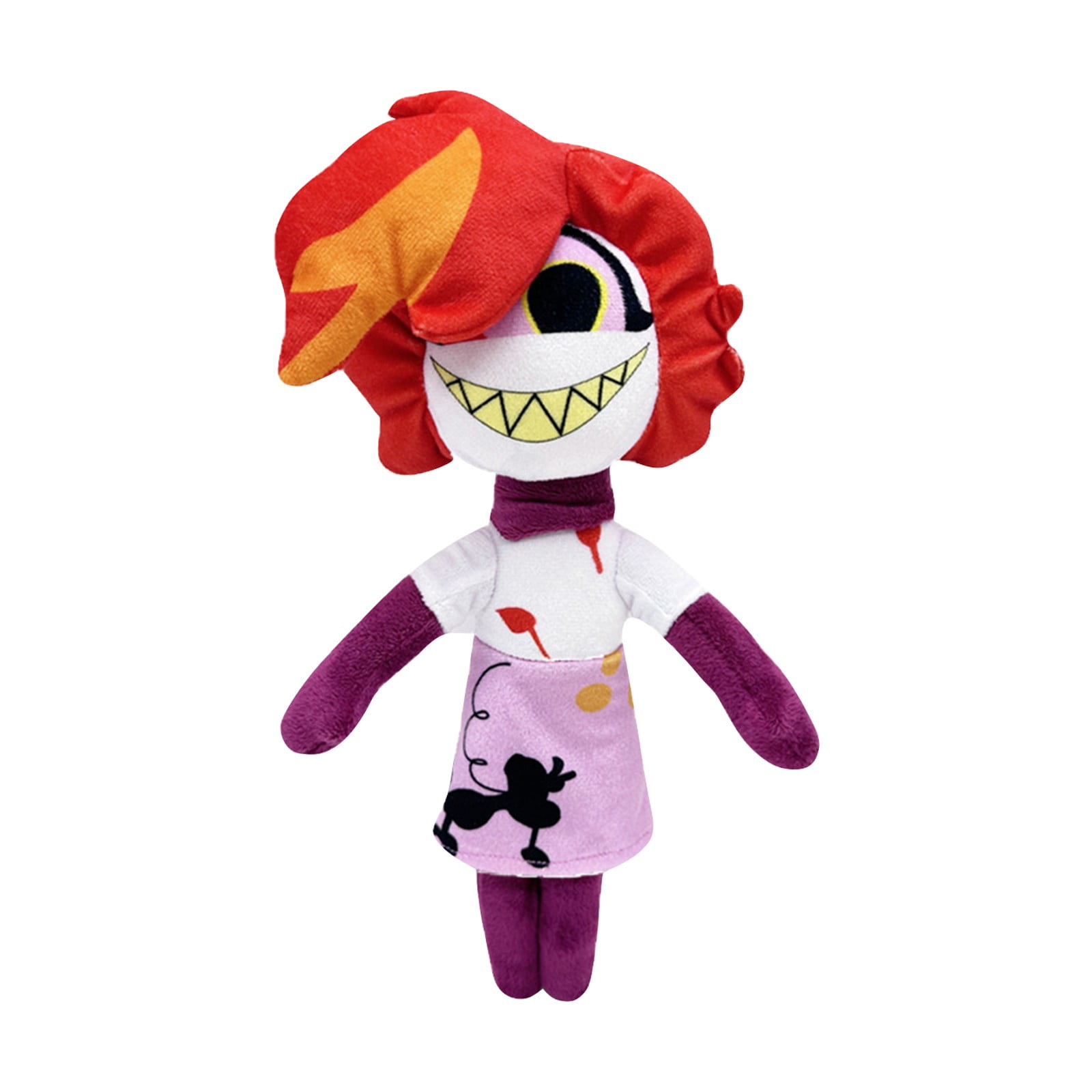 Cursed Cat Alastor Plush Toy 2024 Latest Hazbin Hotel Adam Plush
