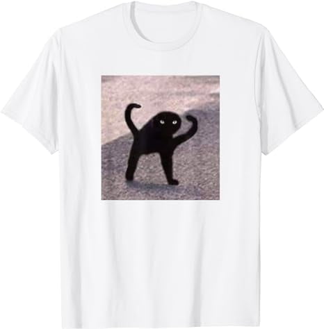 Cursed Cat Angry As Fuk Meme T-Shirt - Walmart.com