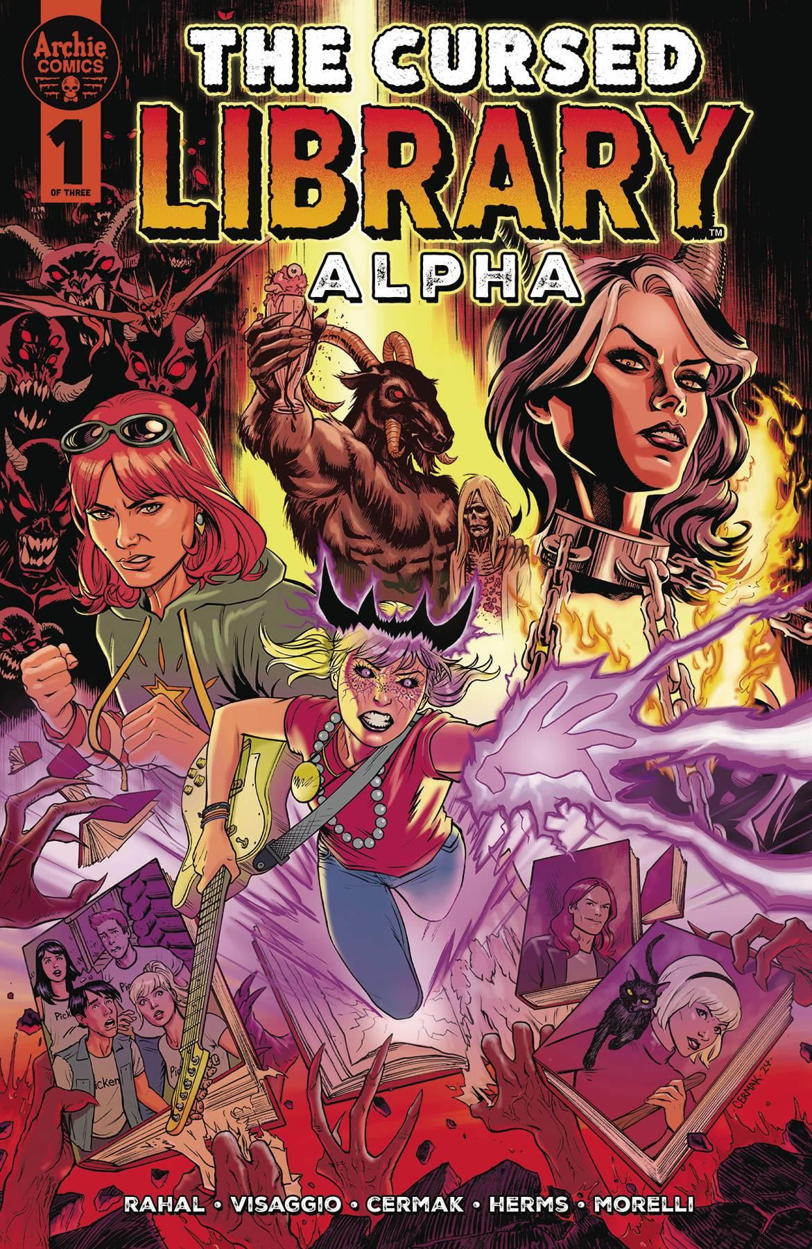 Cursed Library Alpha #1 Cvr A Craig Cermak Archie Comic Publications ...