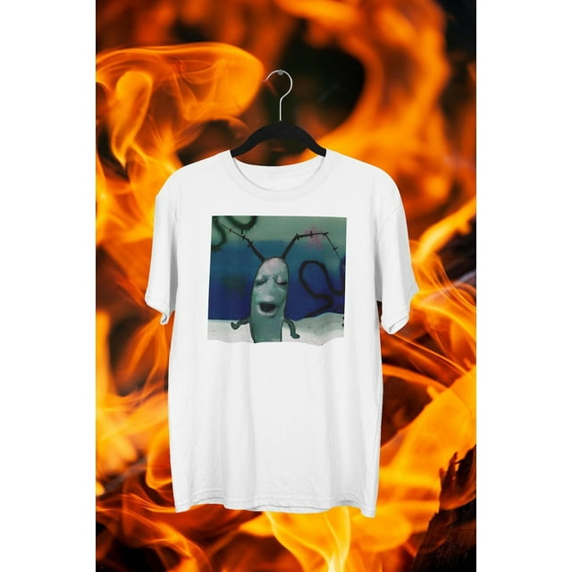 Cursed Plankton Funny Meme Shirt, Brainrot Funny Gag Stupid Shirt ...