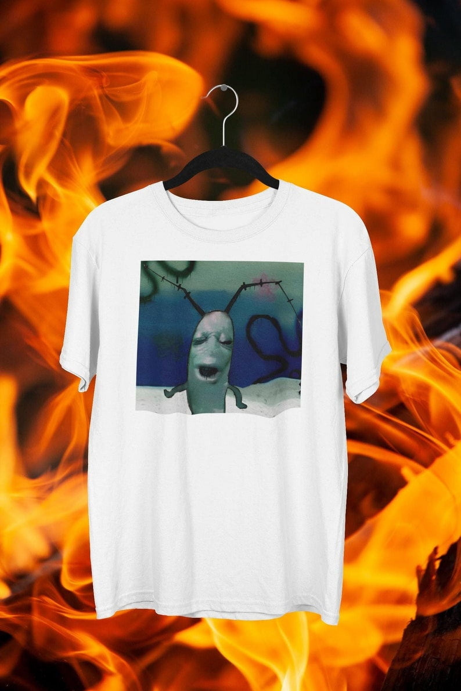 Cursed Plankton Funny Meme Shirt, Brainrot Funny Gag Stupid Shirt ...
