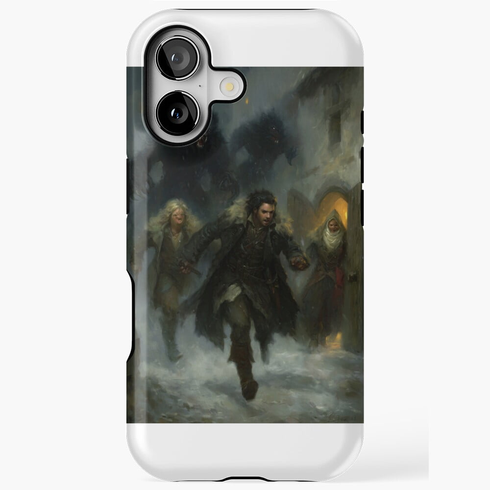 Cursed Werewolf Village Protective Case for iPhone 11 12 13 14 15 16 17 ...