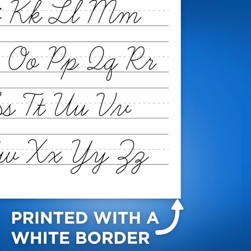 Cursive Alphabet Poster - Learn To Write Classroom Visual Aid ...