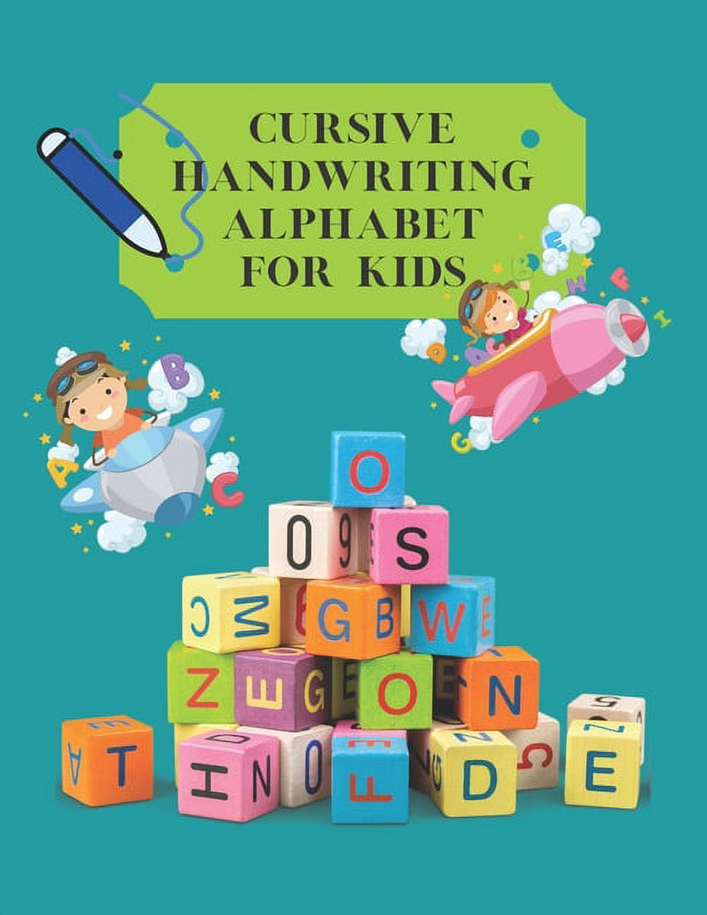 Cursive Handwriting Alphabet for kids: Learn Cursive Writing Alphabet ...