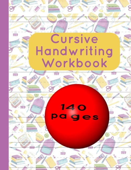 Cursive Handwriting Workbook For Kids +Number Writing+coloriage ...