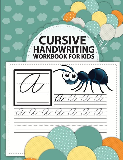 Cursive handwriting workbook for kids: abc workbooks for preschool,abc ...