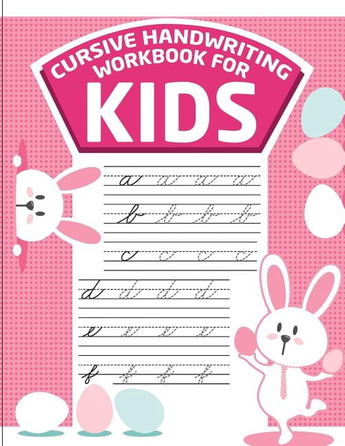 Cursive Handwriting Workbook for Kids: Cursive handwriting workbook for ...