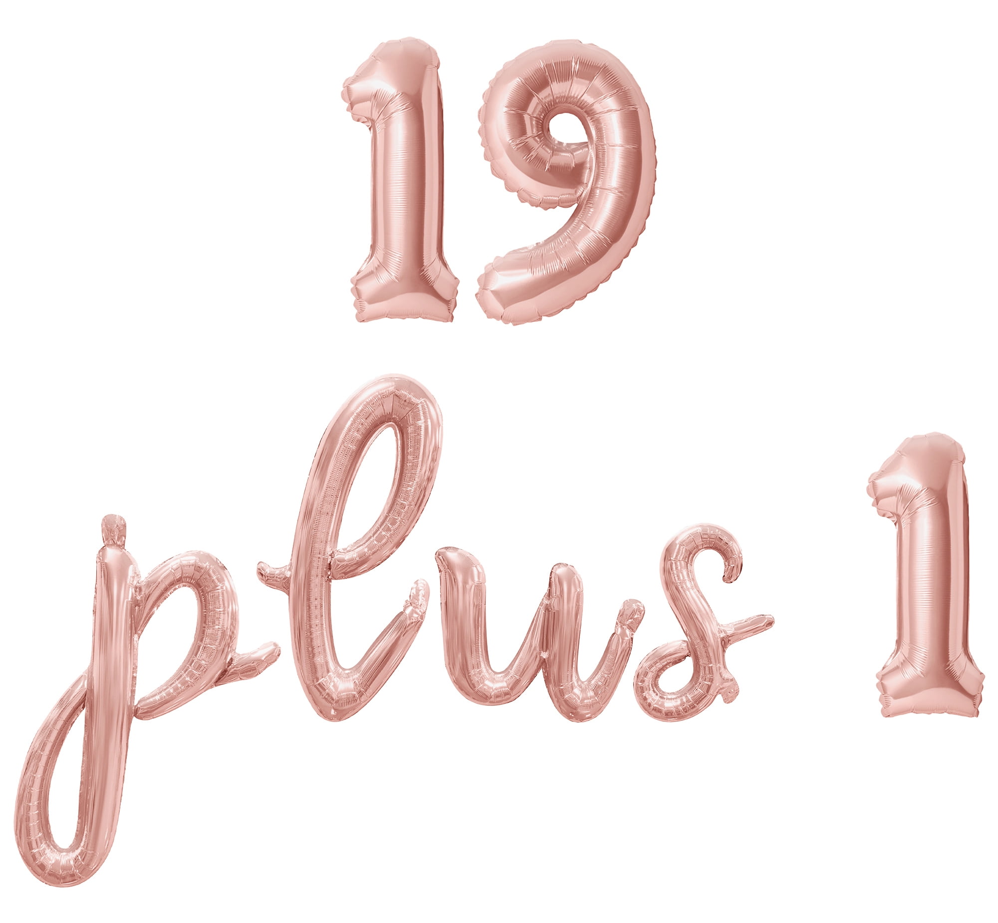 Cursive Script Letter Balloons - 19 PLUS 1 16" Inch Alphabet Letters ...