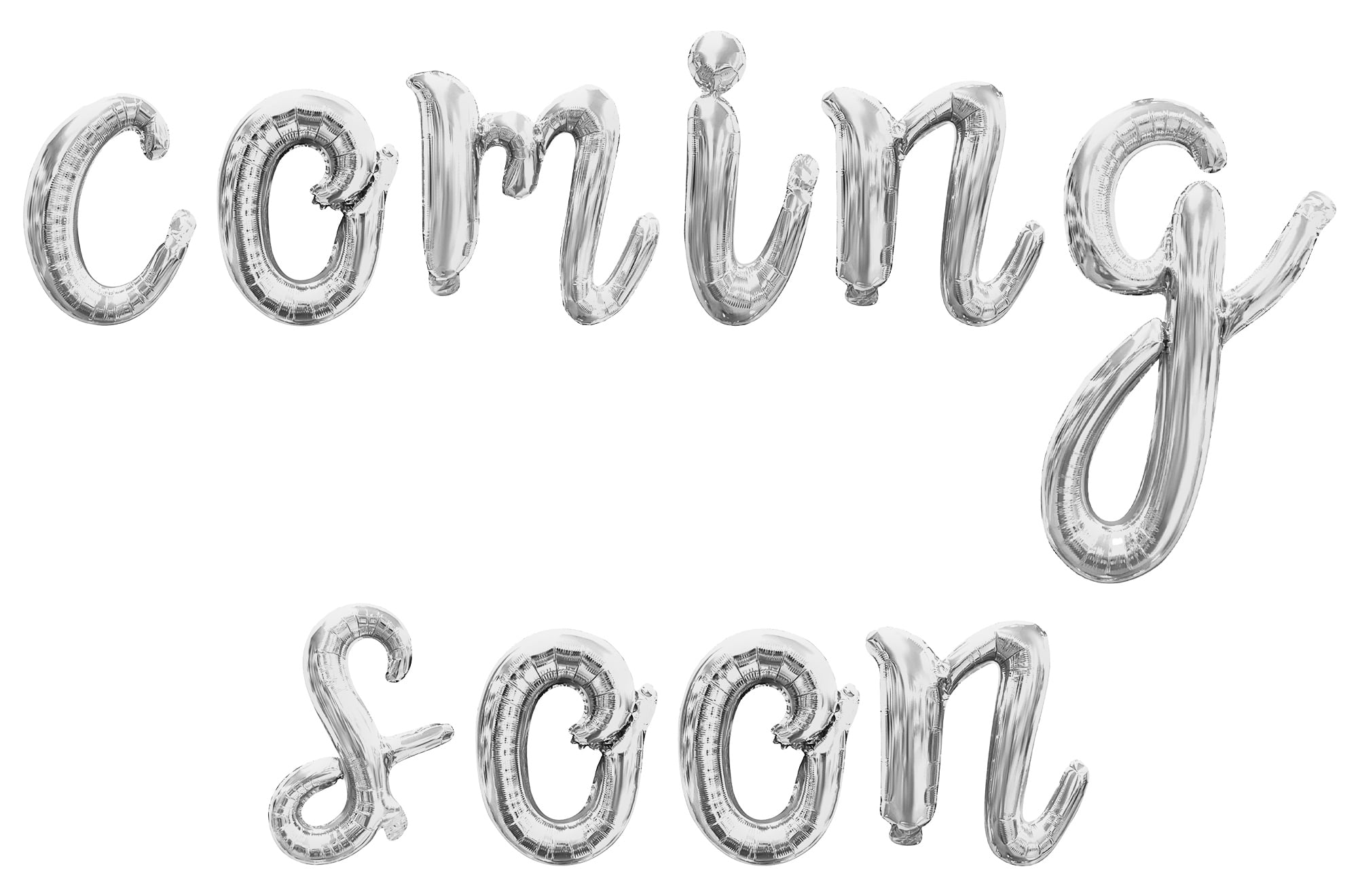 Cursive Script Letter Balloons - COMING SOON 16" Inch Alphabet Letters ...