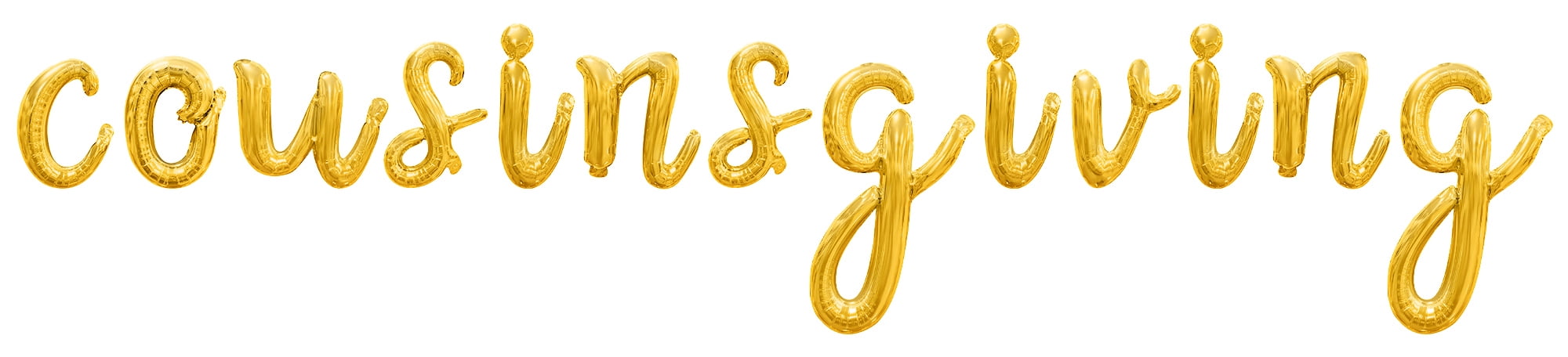 Cursive Script Letter Balloons - COUSINSGIVING 16" Inch Alphabet ...