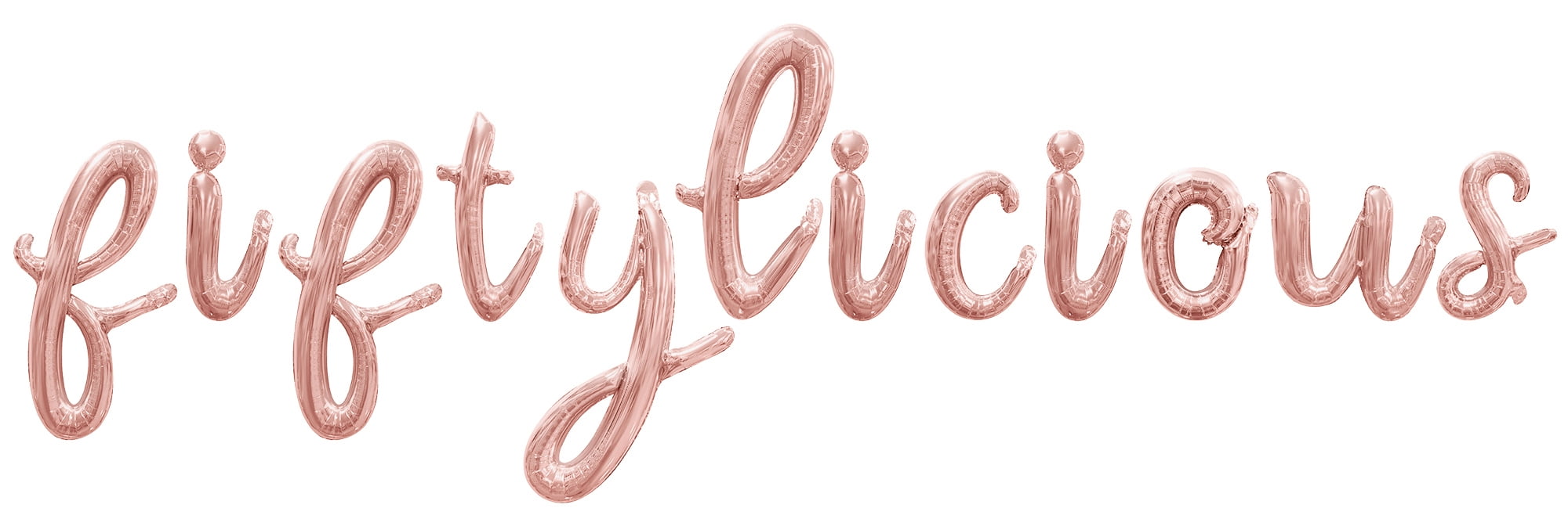 Cursive Script Letter Balloons - FIFTYLICIOUS 16" Inch Alphabet Letters ...