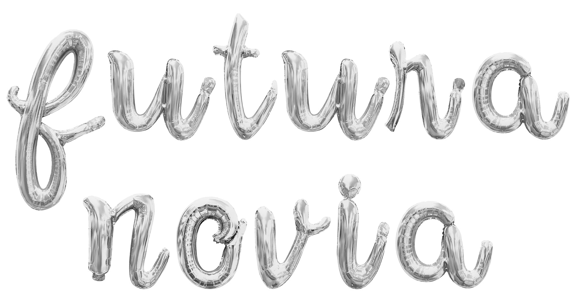 Cursive Script Letter Balloons - FUTURA NOVIA 16" Inch Alphabet Letters ...