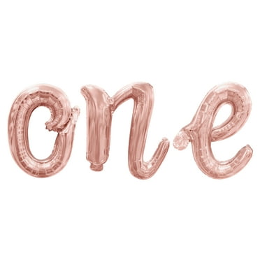 "CONGRATS" Foil Letter Balloon Banner, Silver, 14in - Walmart.com