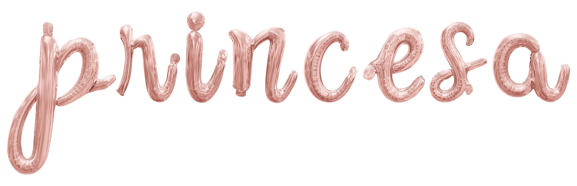 Cursive Script Letter Balloons - PRINCESA 16" Inch Alphabet Letters ...