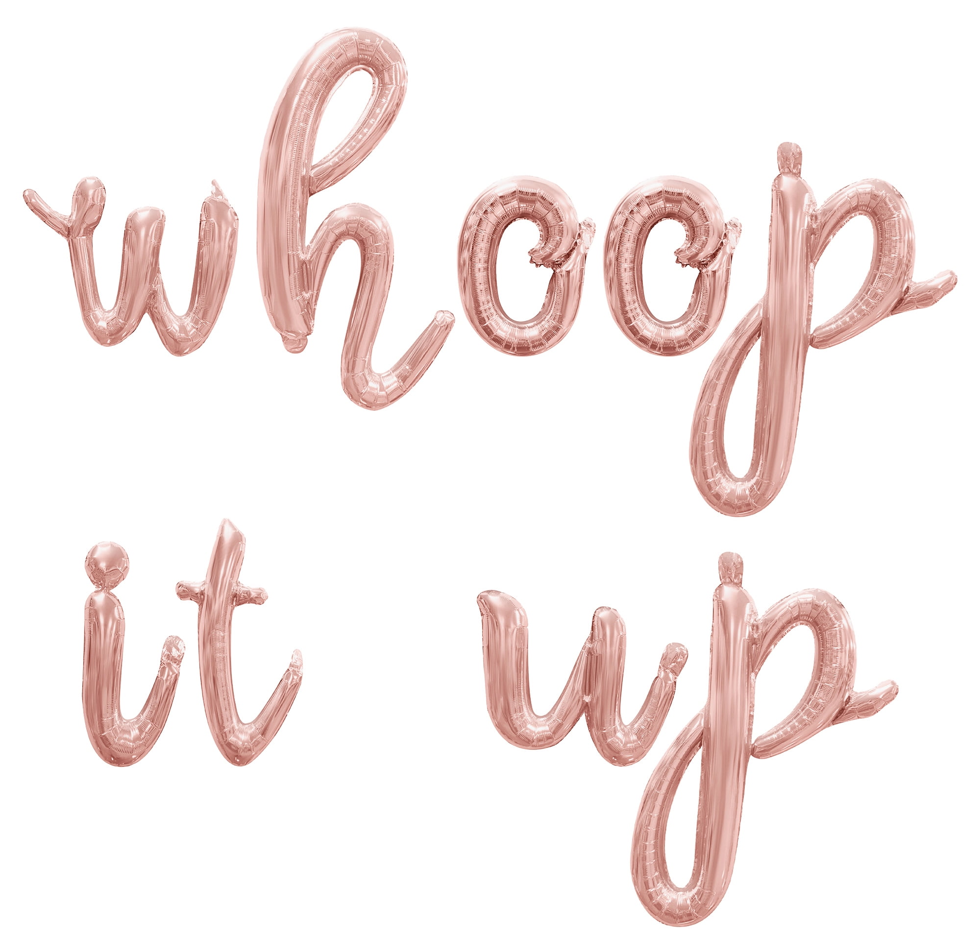 Cursive Script Letter Balloons - WHOOP IT UP 16" Inch Alphabet Letters ...