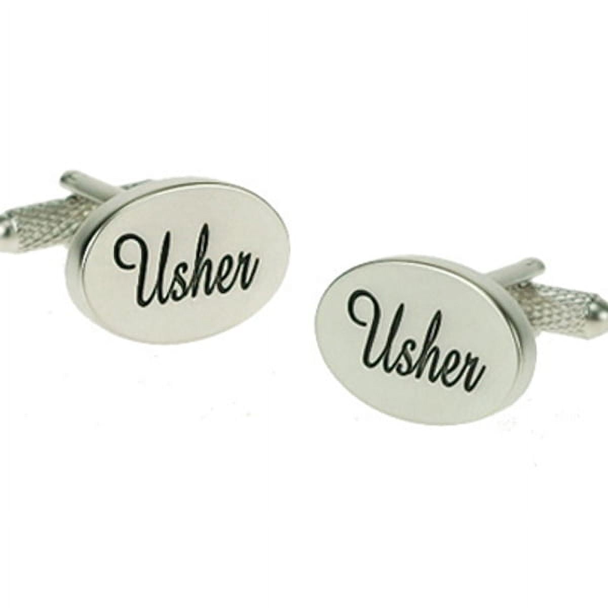 Cursive Usher Cuff Links - Walmart.com