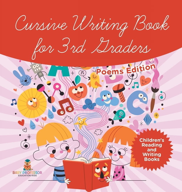 Cursive Writing Book for 3rd Graders - Poems Edition Children's Reading ...