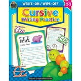 Cursive Writing Practice Write-On Wipe-Off Book, Grade 2-3 | Bundle of ...