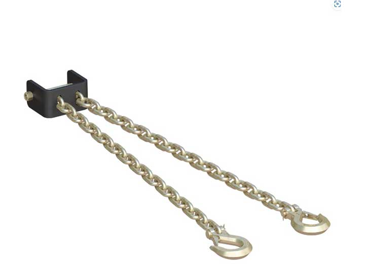 Curt 16613 Crosswing 5th Wheel Safety Chain Assembly - Walmart.com
