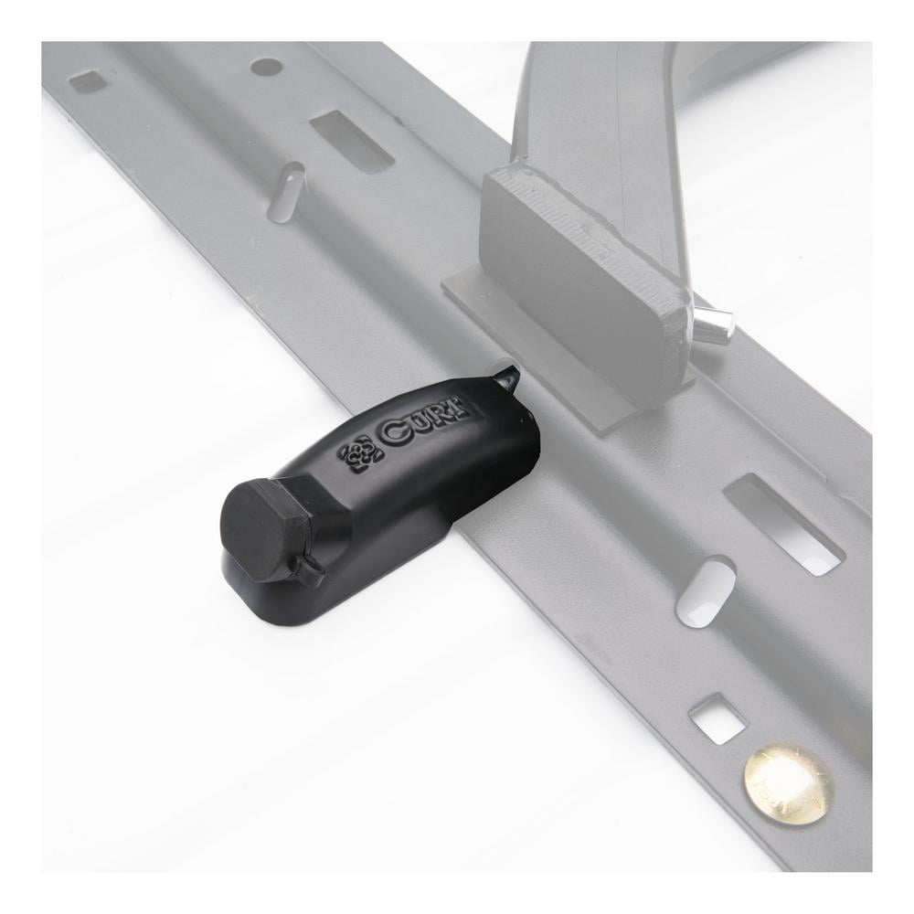 CURT 23256 5th Wheel Base Rail Lock, 1/2-Inch Pin Diameter, Fits All ...