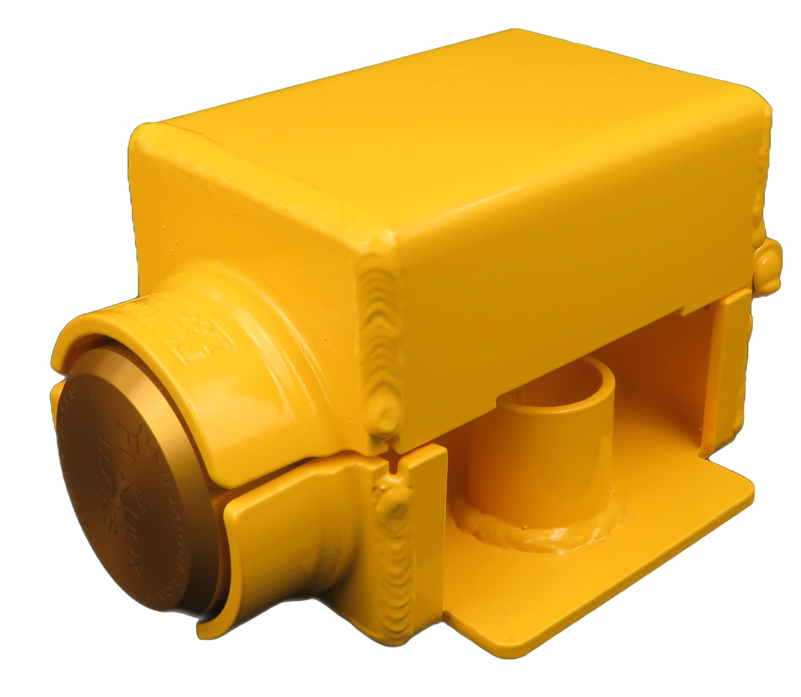 Curt Style Coupler/Hitch Trailer Lock with Cobra Sidewinder Puck Lock ...