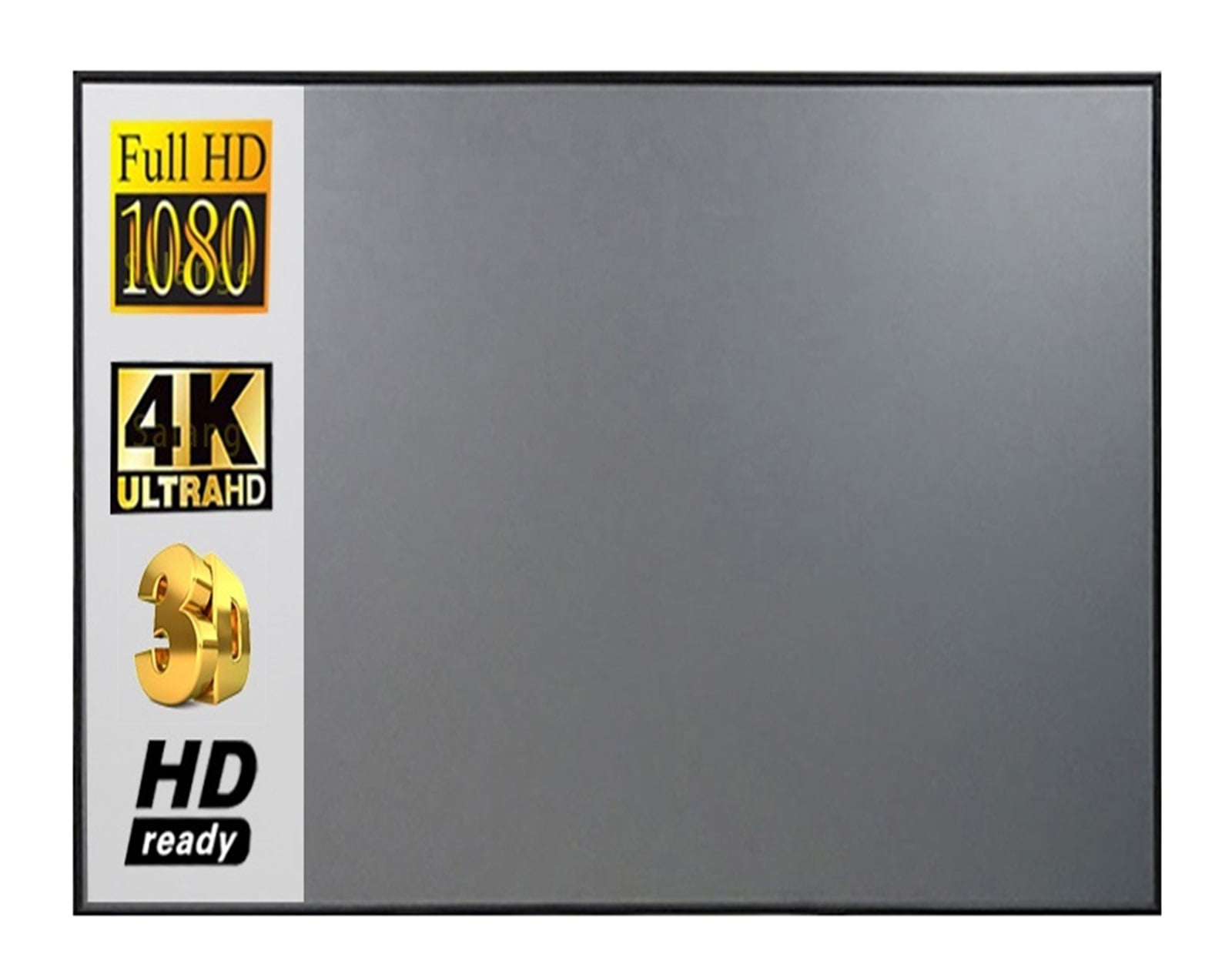 Curtain Anti-Light Projector Screen 16:10 ,100 120 Inch Portable ...