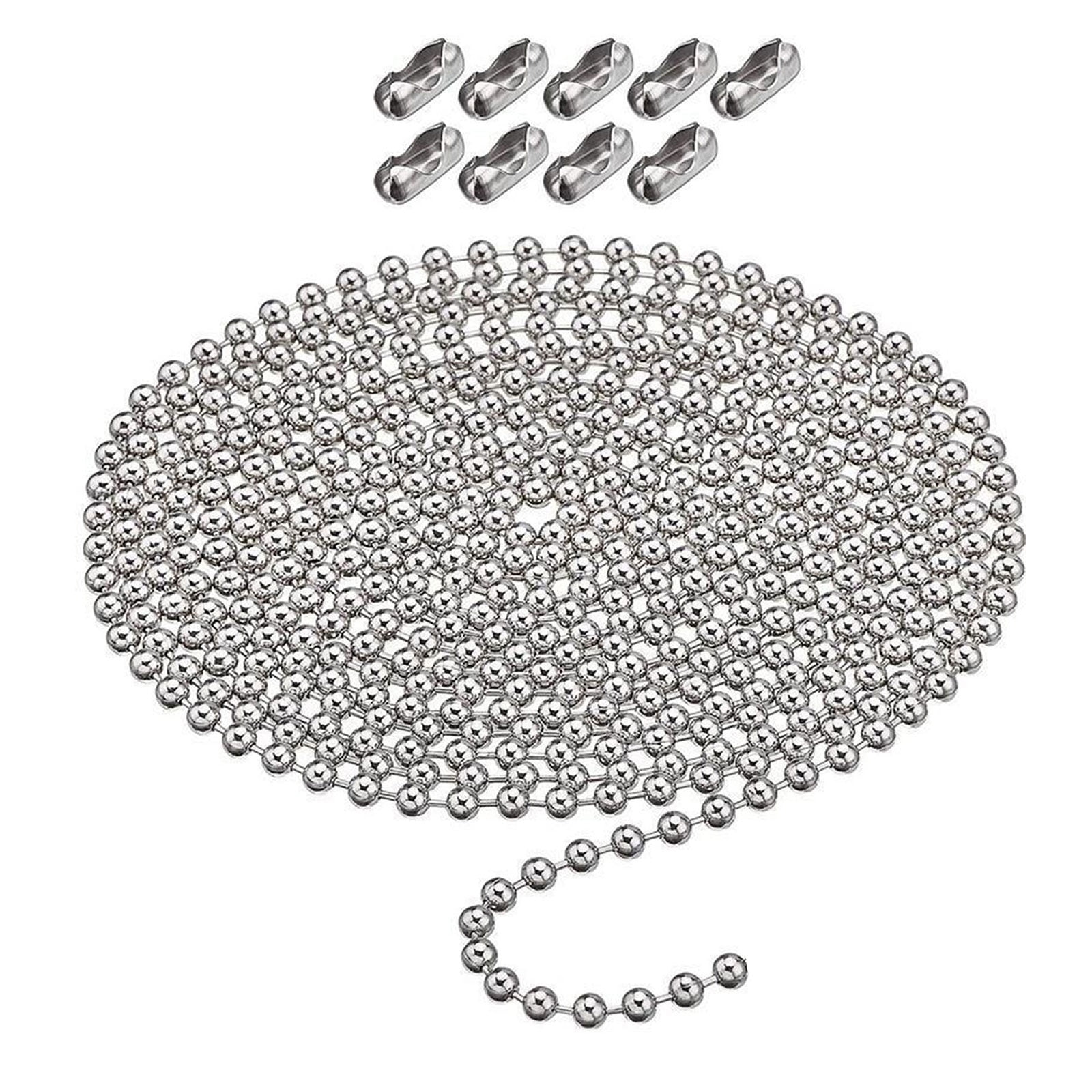Curtain Beads Chain Pull Rope Metal Beads Cord Adjustable Window ...
