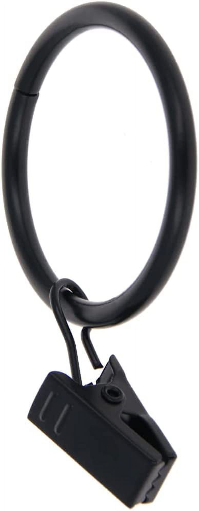 Curtain Clip Rings Hooks 35mm(ID) Iron Drapery Ring for Drapery, Photos ...