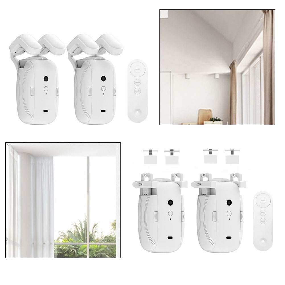 Curtain Control System featuring Lightweight Design and Remote ...