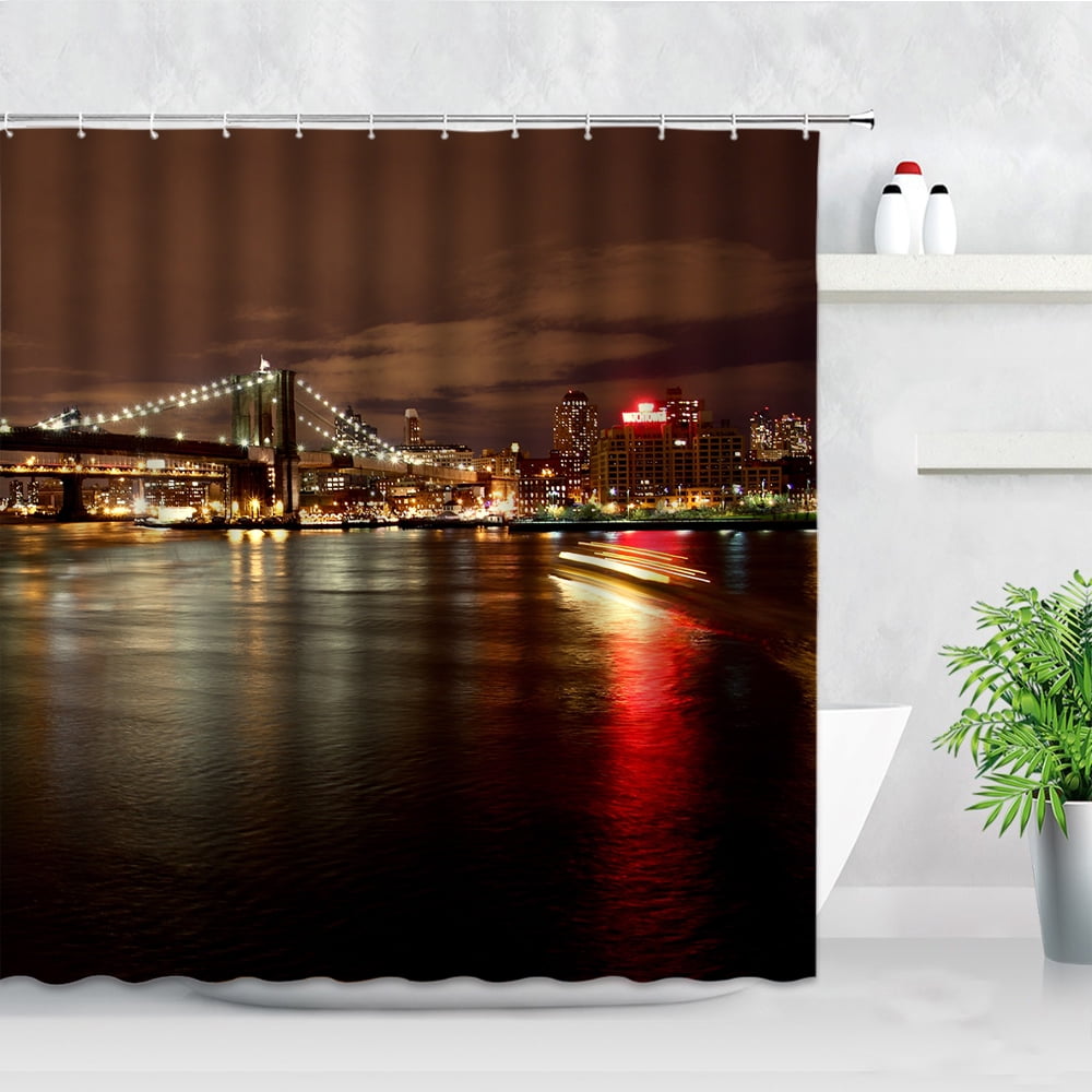 Curtain Decor Bathroom Home Modern ry Screens Bath Fabric Curtains ...