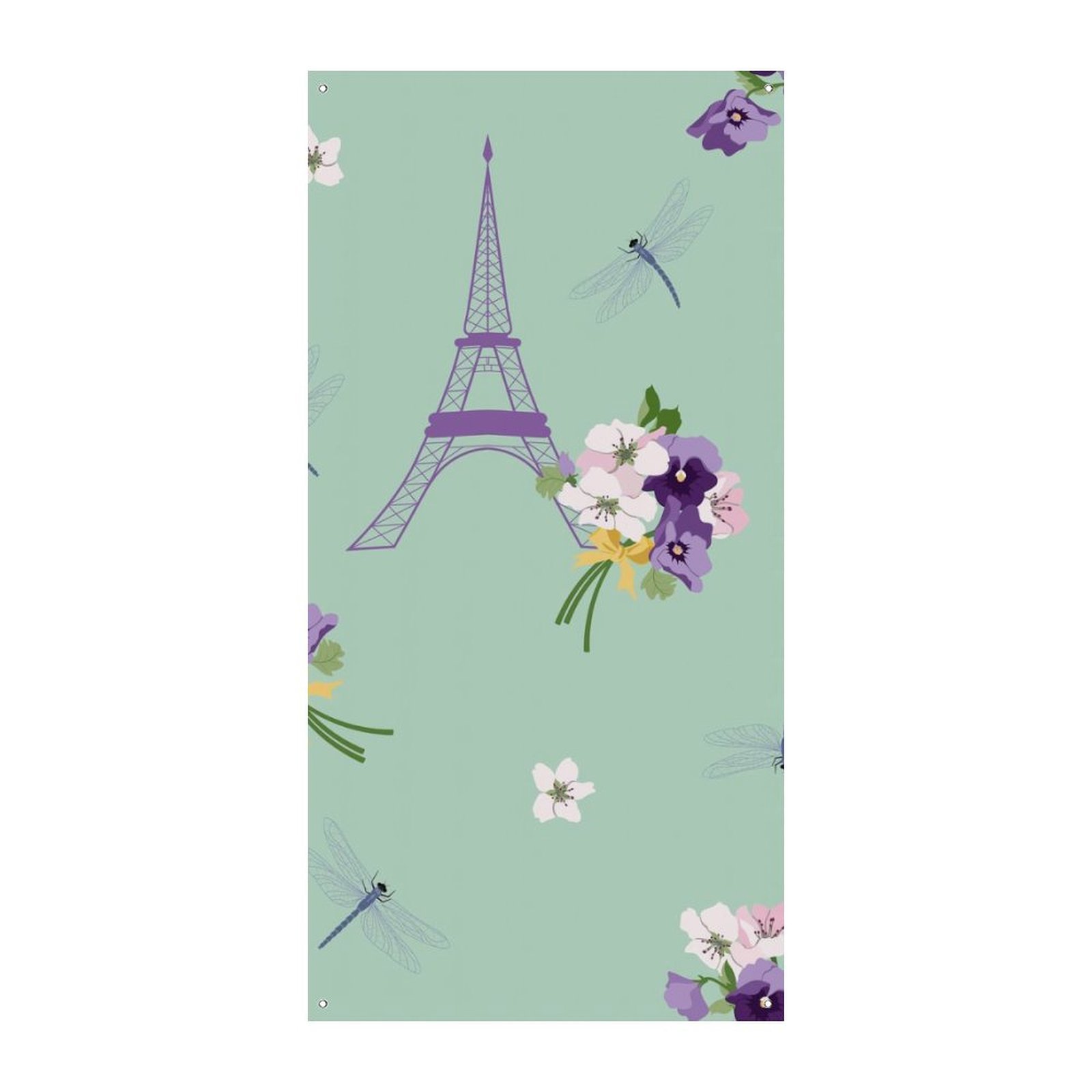 Curtain Decoration Banner 70.9×35.4in Durable Wear Resistance Wind ...