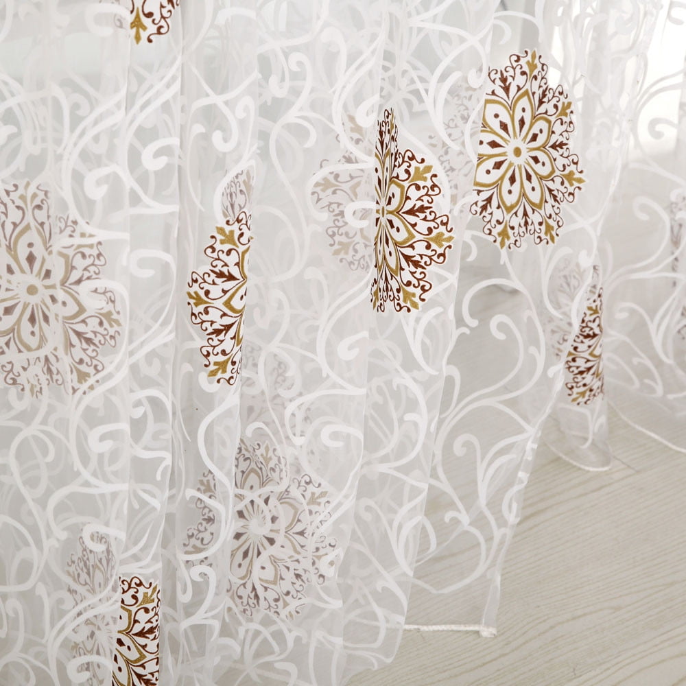 Curtain Door String Curtains for Doorway Tassels Flower Hanging Fringe ...
