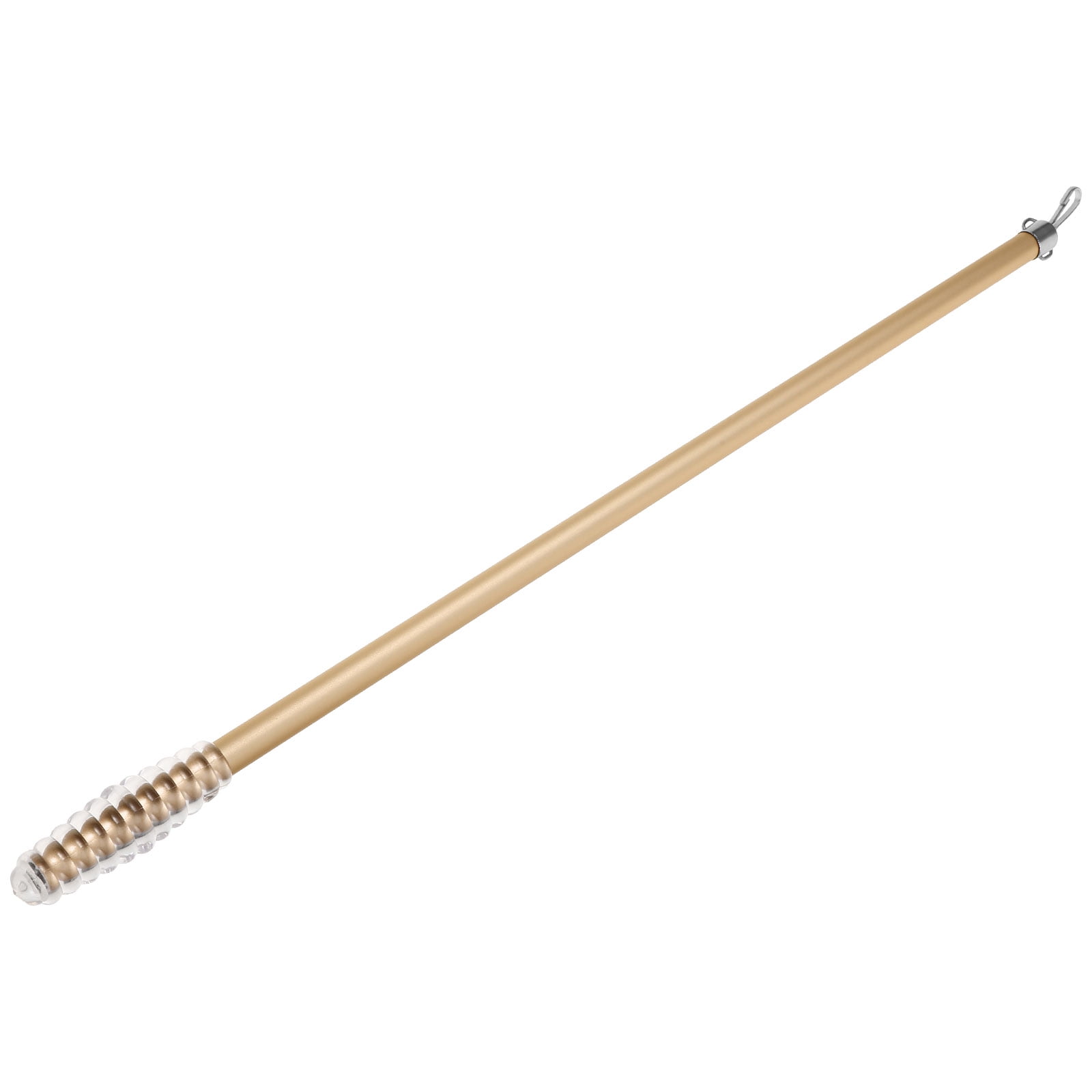 Homoyoyo Aluminum Alloy Drapery Pull Rod Golden for Curtains Easy to ...