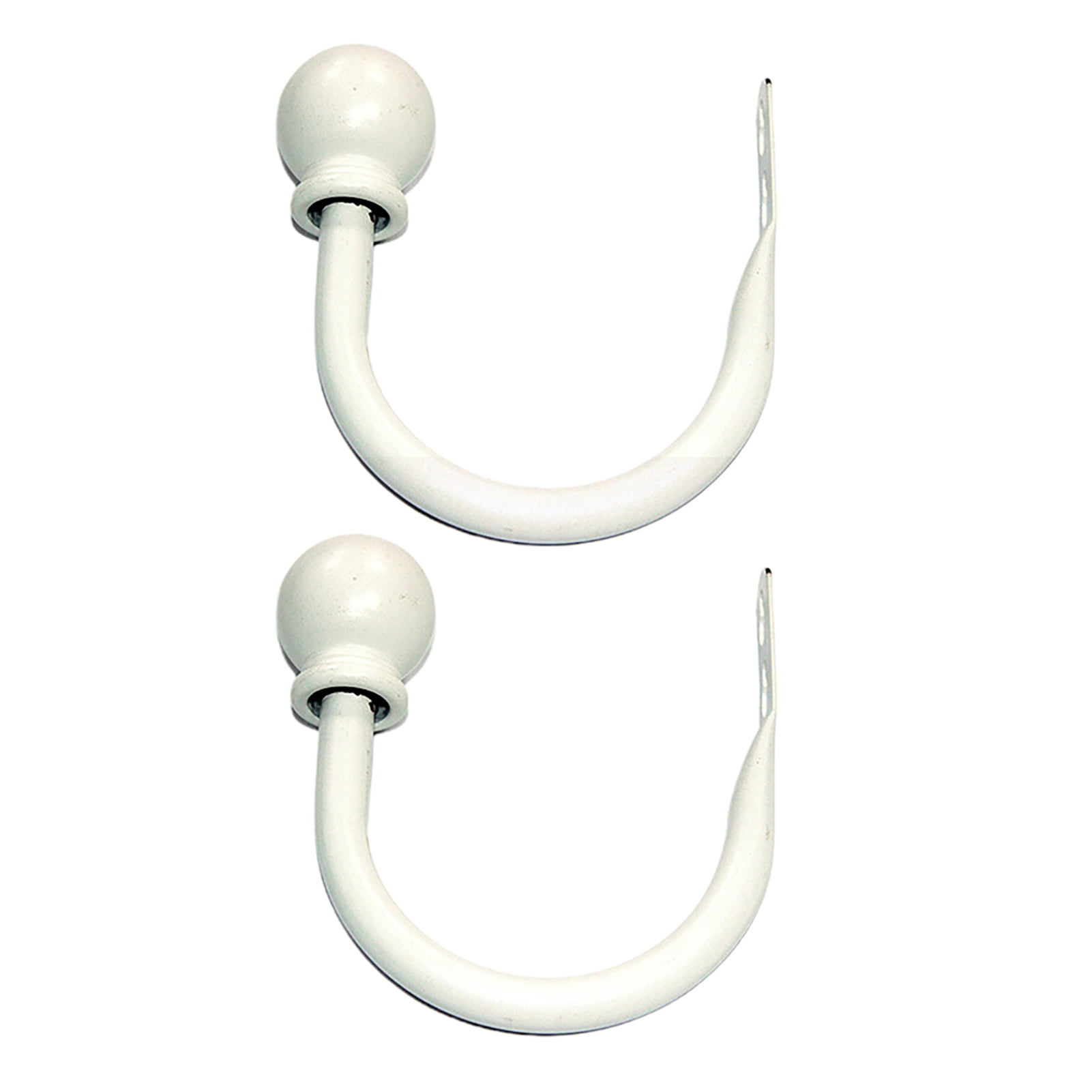Curtain Holdback 2Pcs Wall Mounted Drapery Tiebacks with Screws Heavy ...