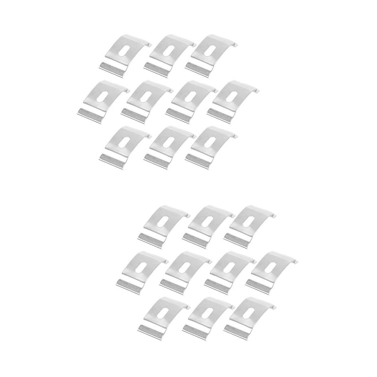 Curtain Installation Code Bracket Support Vertical Accessories 20 Pcs ...