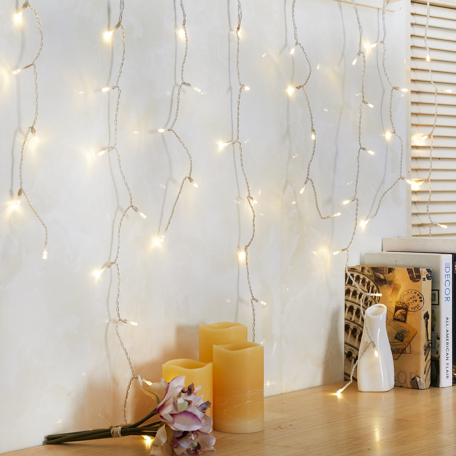Curtain LED String Lights by Ashland™ - Walmart.com