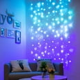 Curtain Lights for Bedroom Wall Light Up Curtains Led String Lights ...